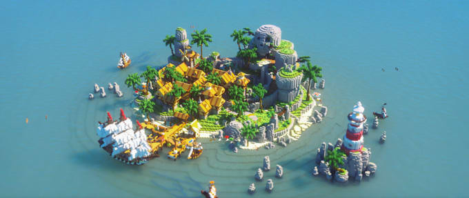 Build high quality map minecraft any theme and lobby server by ...