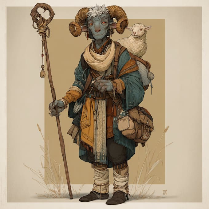 Create children illustration, dnd character design by Soubrrseo | Fiverr