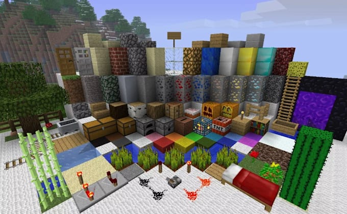 Be your professional minecraft resource pack creation, textures, sounds ...