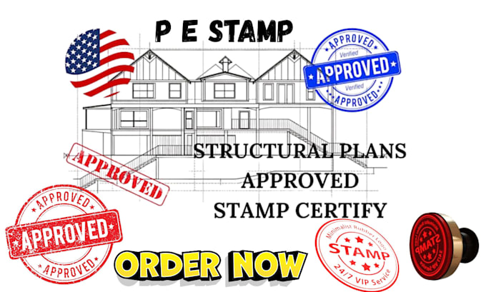 Do pe stamp city permit siteplan floor plan civil engineer structural ...