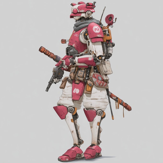 Draw sci fi, star wars, mecha, sprite dnd art by Fleetsacle | Fiverr