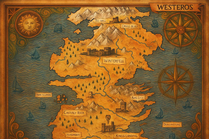 Fantasy dnd map design battlemap map illustration dnd city map fantasy ...