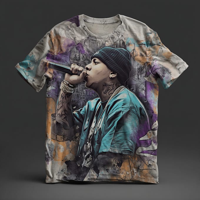 Create a custom illustrated t shirt design by Averieutler | Fiverr