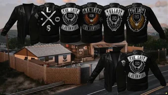 Fix edit custom fivem clothing mc kuttes with patches biker vests fivem ...