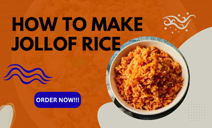 Teach you how to cook jollof rice and chicken by Sienna_james01 | Fiverr