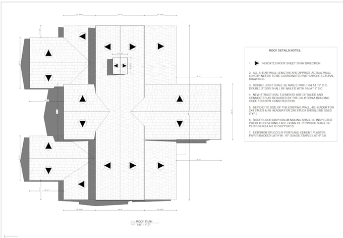 Draw blueprint floor plan, and cad drawings for permit by Visiontunner ...