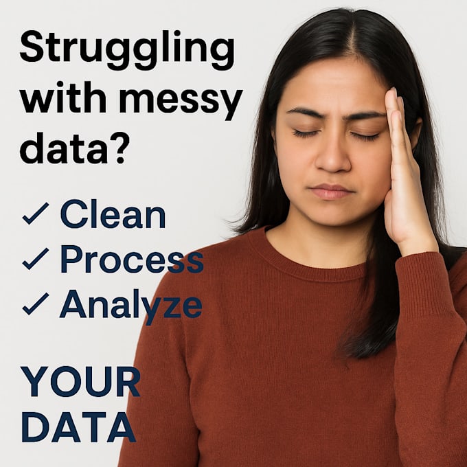 Clean, analyze and visualize your data using python or power bi by Hinanajam2486 | Fiverr