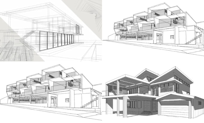 Be your architect draftsman for 2d floor plan, house plan, roof plan ...