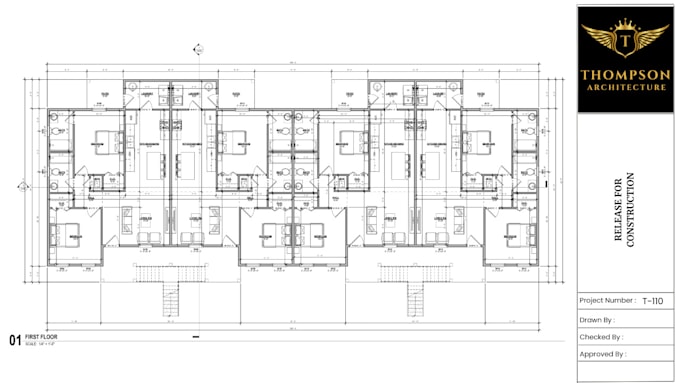 Create structural commercial building plan, floorplan site garage ...