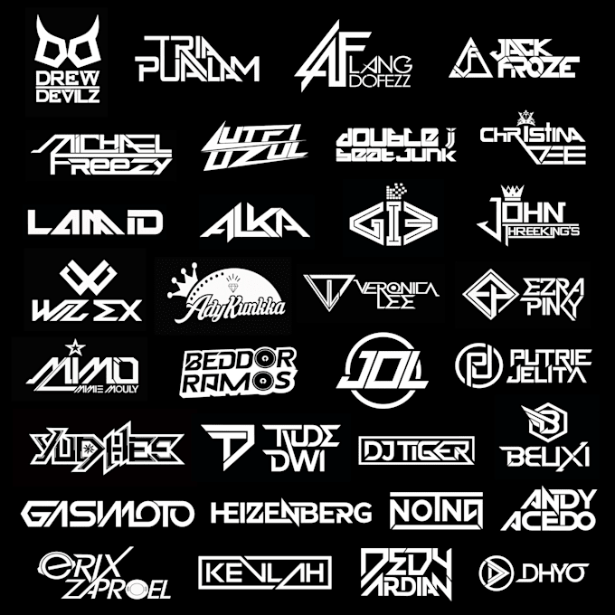 Professional dj logo design with modern and futuristic style by ...