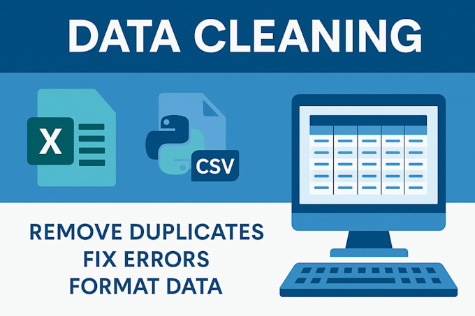 Do data cleaning and transformation using python by Developer_tsr | Fiverr