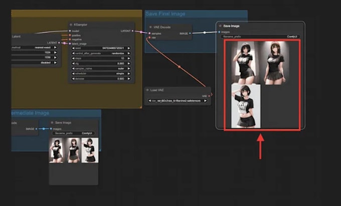 Build an advanced comfyui workflow with sdxl, controlnet, and custom nodes by Anabelle_dowdal ...