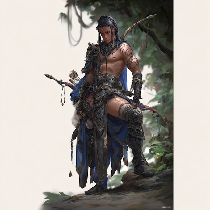 Draw medieval fantasy, armor, warriors, original characters by ...