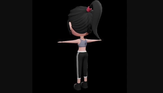 Design stylized character, cartoon trpg game, custom model, for 3d ...