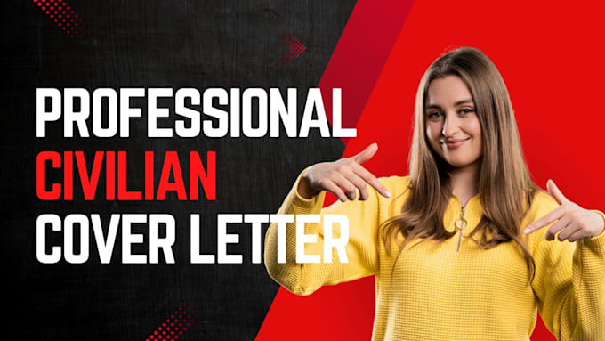 Create a professional civilian cover letter by Janet_martins22 | Fiverr