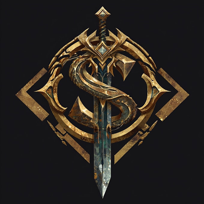 Design awesome rpg fantasy or sci fi logo by Mereleeyzei | Fiverr