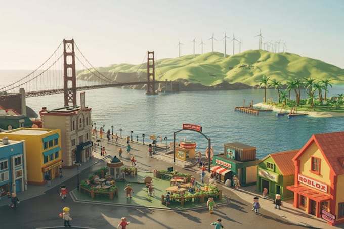 Design retro ps1 buildings, roblox maps, low poly maps and pixel tilset ...