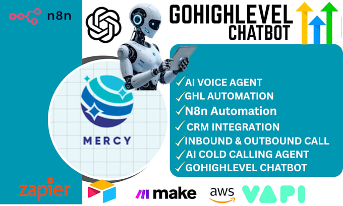 Ein gohighlevel ai-chatbot mit open ai chatwoot vapi ai und whatsapp api erstellen