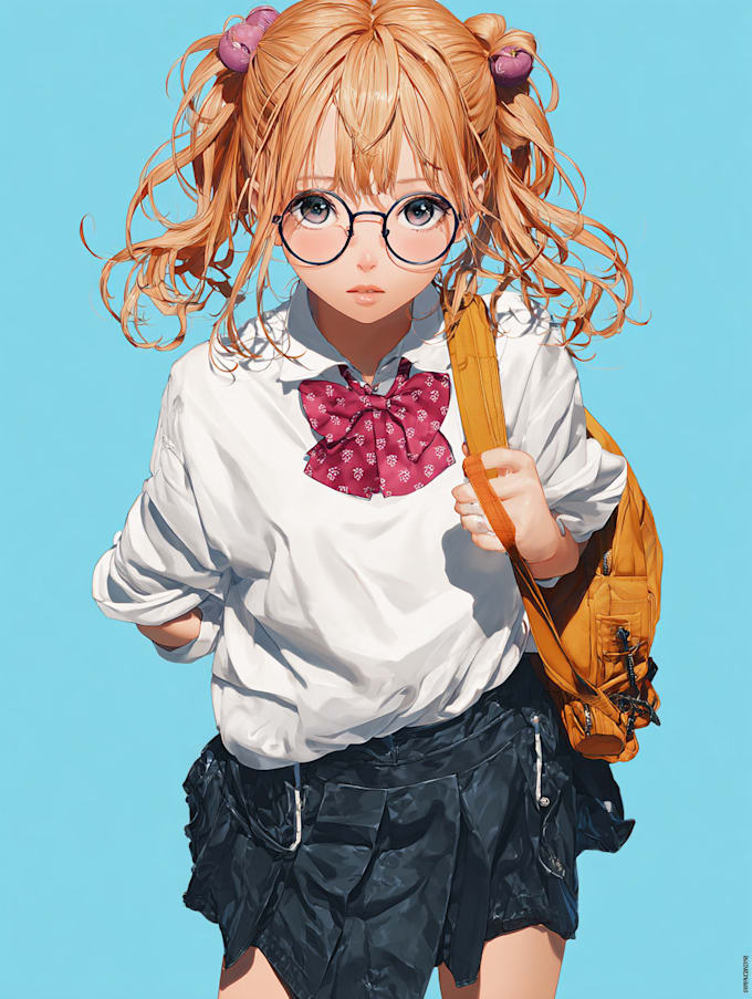 Draw anime character, pfp, fanart or vtuber character design by ...