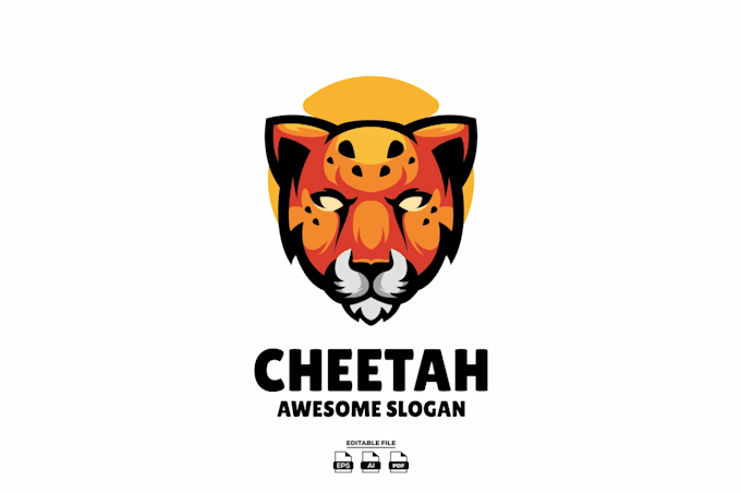 Create a stunning cheetah logo design and brand identity by Edward ...