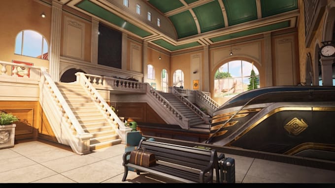 Unity level design realist environment design map location mmofpsgame ...