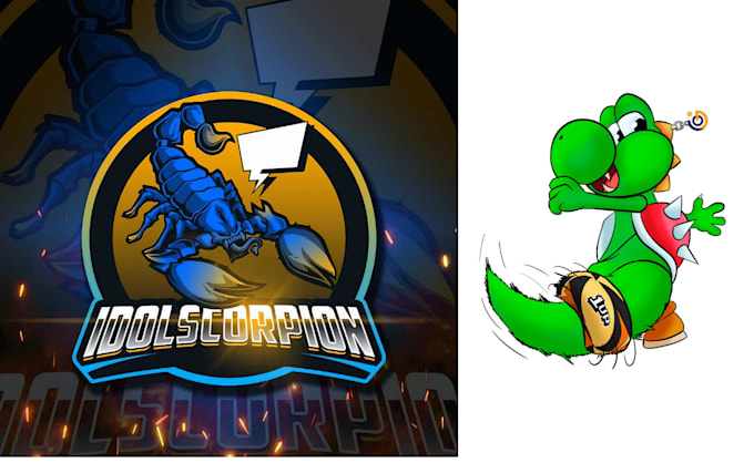 Draw cute 2d cartoon character design chibi mascot 3d pixar style ...