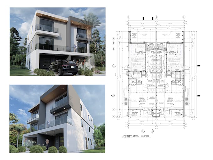 Fornire servizi di modellazione bim revit e disegni autocad