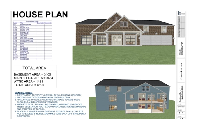 Stempel für die zeichnungsüberprüfung, 2d-grundriss, mep-hausplan ...
