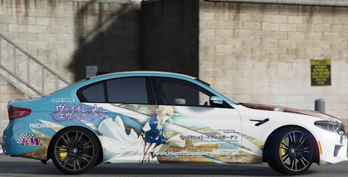 Do fivem livery police car wrap design, assetto corsa, itasha wrap ...