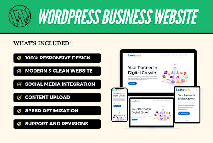 Design modern and professional business website in 24 hours by Real ...