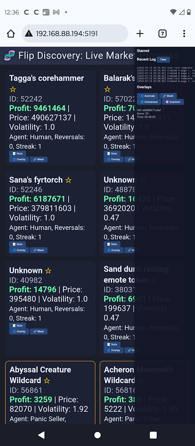 Custom full stack flask apps, python, discord bots with ai, custom runescape bot by ...