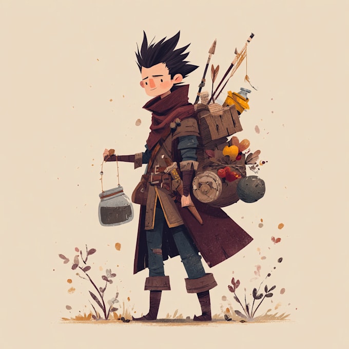 Make a awesome dnd character art and dnd character art by Rasmys4 | Fiverr