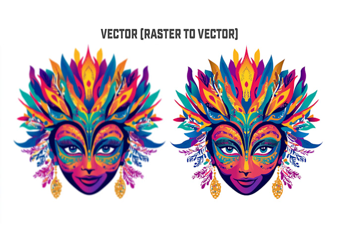 Manual vector tracing, recreate image into clean vector art by Eparkit | Fiverr