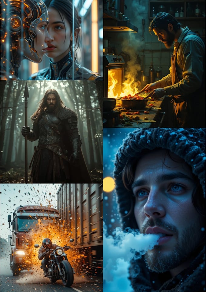 Create custom characters or concept art generated by ia by ...