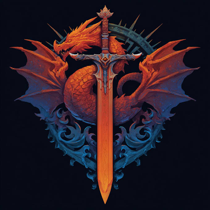 Design a custom dnd, fantasy, sci fi, rpg animated game logo by ...