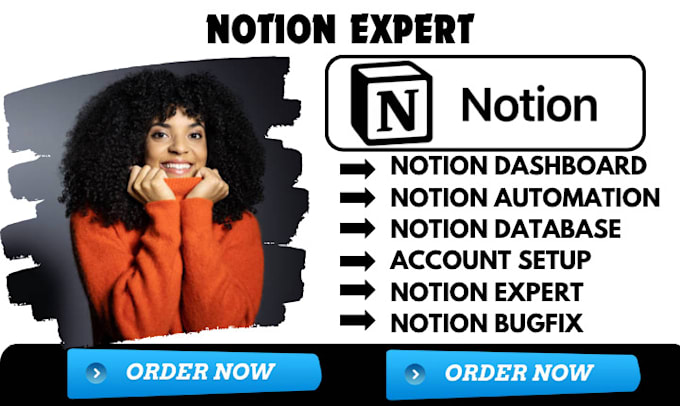 Setup and build custom notion template, notion workspace, dashboard, expert by Anna_savvy | Fiverr
