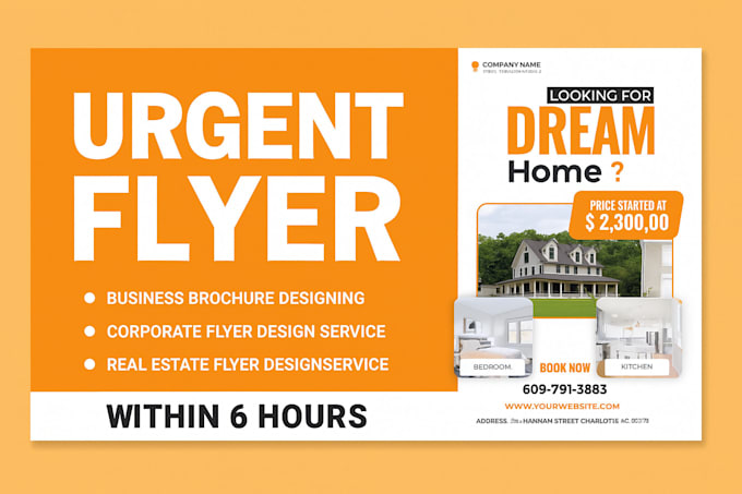Do urgent flyer marketing materials one pager price list and fillable ...