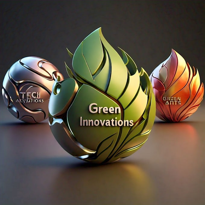 Create a luxury 3d logo with unique style by Aditi_9527 | Fiverr