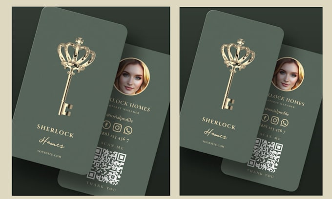 Design clickable digital business card virtual business card or ...