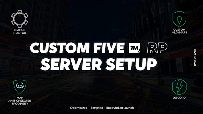 Create a fully optimized and custom fivem rp server from scratch by ...