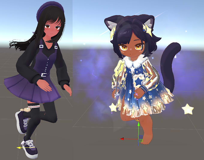 Create a vrchat avatar for you by Cilekgreen | Fiverr