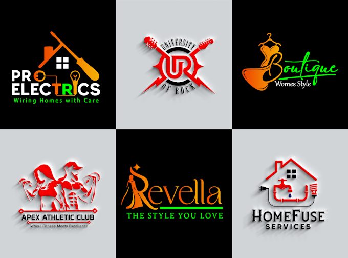 Do professional modern logo design for your brand in 24hrs by Fiverr ...
