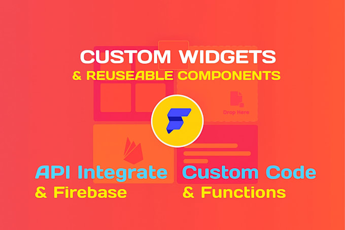 Do app development using flutter flow and create custom widgets for you ...