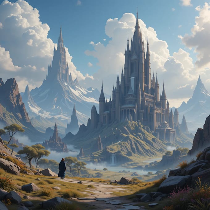 Create stunning fantasy and scifi environment concept art by Klaqi_csea ...