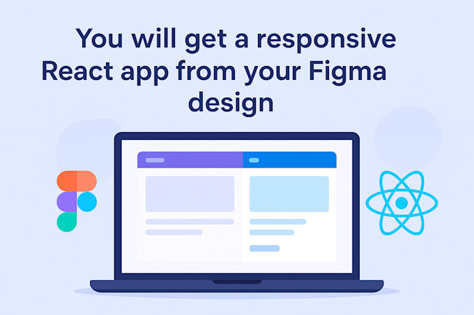 Create responsive react app using the provided figma design by Luka_nikolac | Fiverr