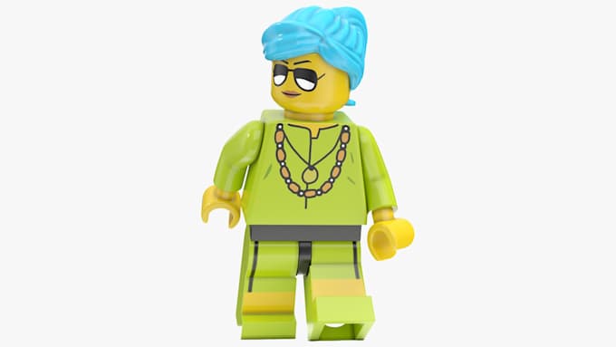 Design quality custom lego minifigures, decals, and textures by Fatimoh ...