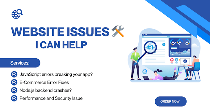 Fix html css javascript react and nodejs bugs and errors fast by Atteqshafiq | Fiverr