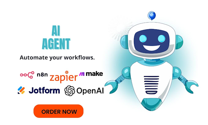 Automate your workflow with n8n zapier make jotform ai agent google opal agent by Jennie4you ...