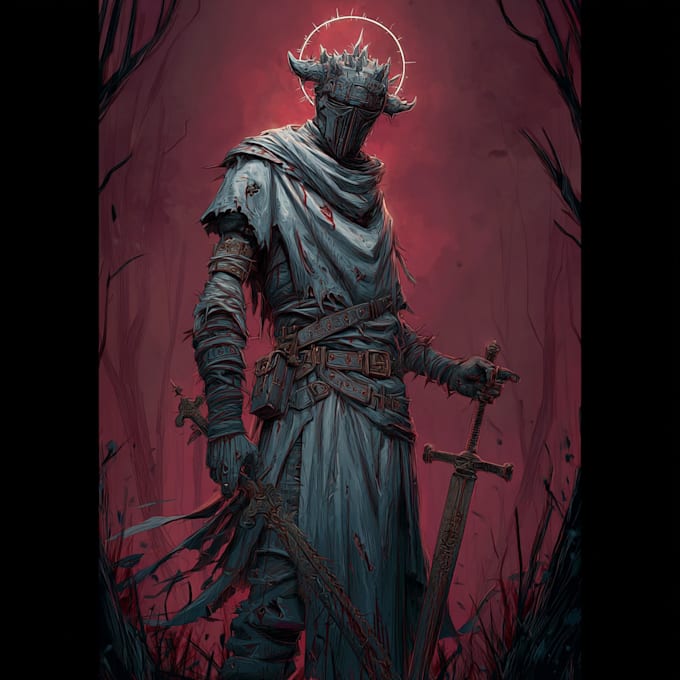 Create a dark fantasy character for you by Oralasquez | Fiverr