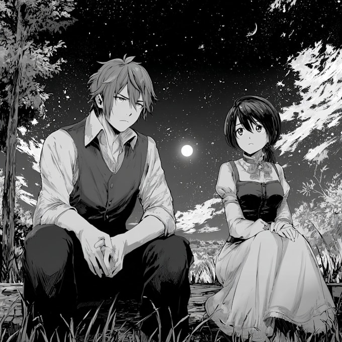 Create anime comic pages or manga panels by Daltonblai | Fiverr